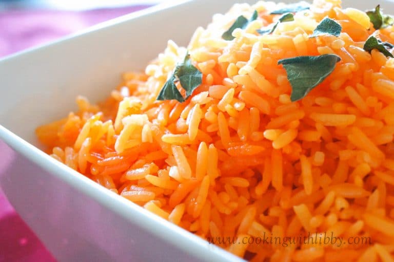 Red Rice {Recipes from Guam} | Cooking With Libby