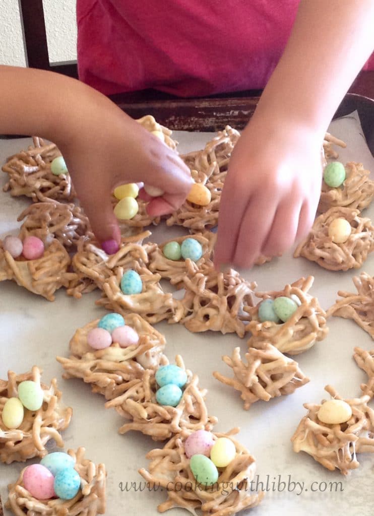 Quick and Easy Easter Egg Nests | Cooking With Libby