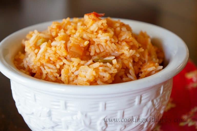 Quick and Easy Spanish Rice {5 Ingredient} | Cooking With Libby