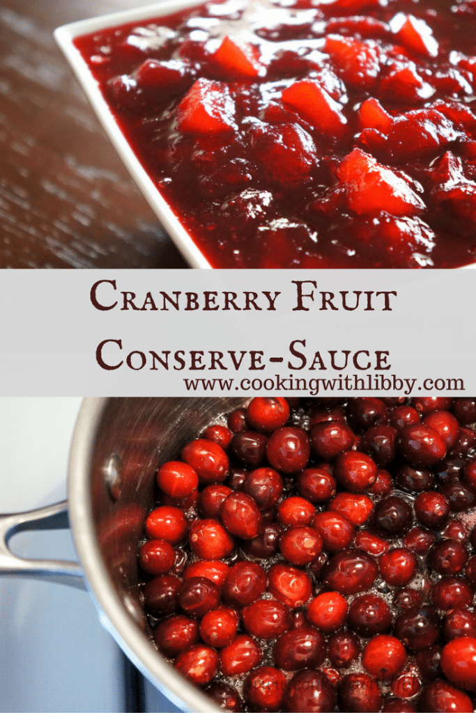 Cranberry Fruit Conserve | Cooking With Libby