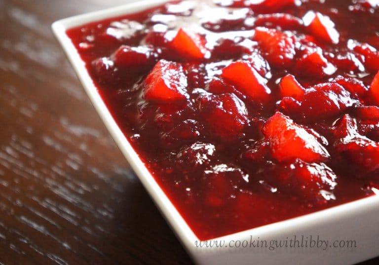 Cranberry Fruit Conserve | Cooking With Libby