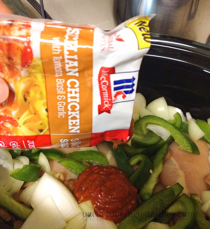 Slow Cooker Sicilian Chicken | Cooking With Libby