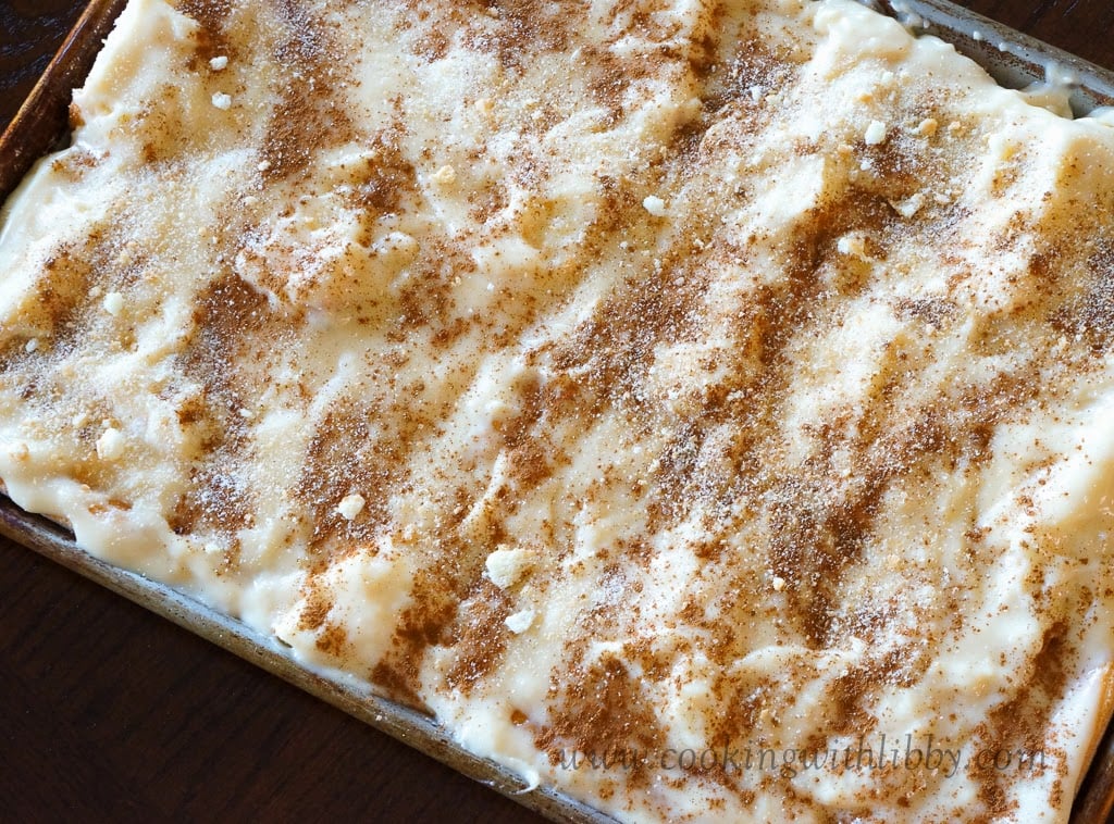 Cinnamon Custard Cake {Latiya} | Cooking With Libby