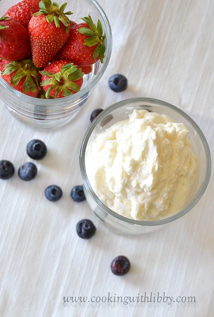 Whipped Cream {Homemade} | Cooking With Libby