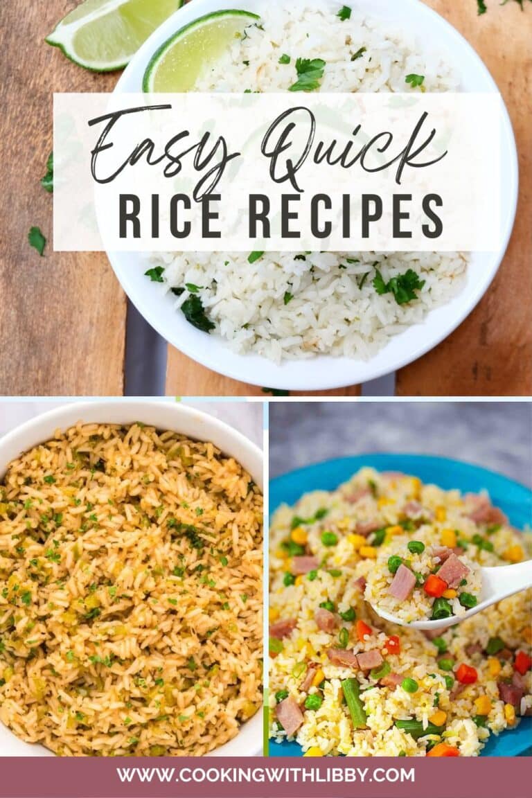 Easy Quick Rice Recipes | Cooking With Libby