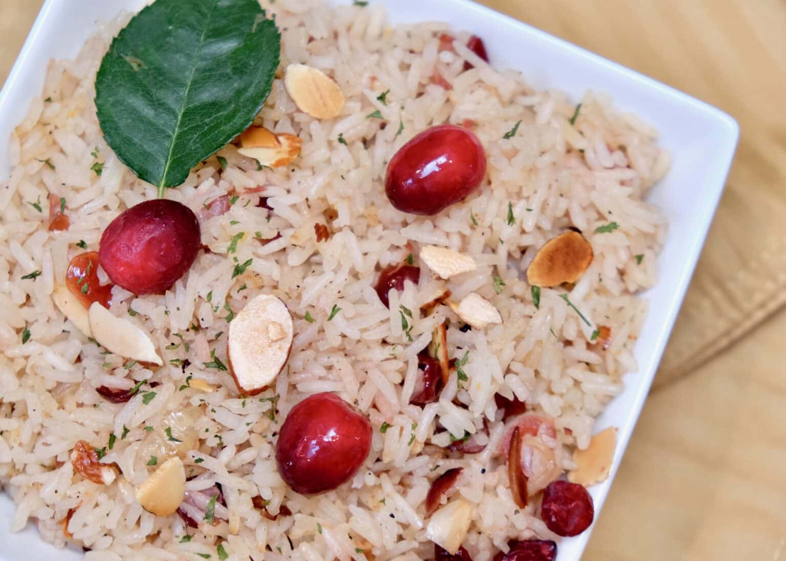 Cranberry Rice Recipe | Cooking With Libby